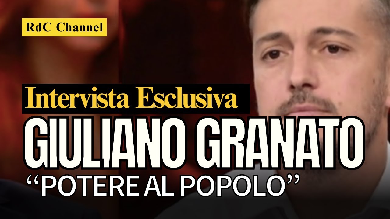 Intervista Esclusiva a Giuliano Granato di Potere al Popolo: Reddito, Salario, Case Popolari ...