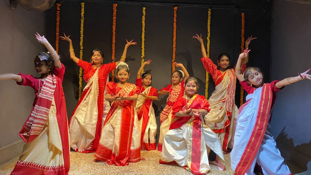 Ekbar Birajo Go Maa |Jayati | Matribandana | Swami Krishnananda | Dance ...