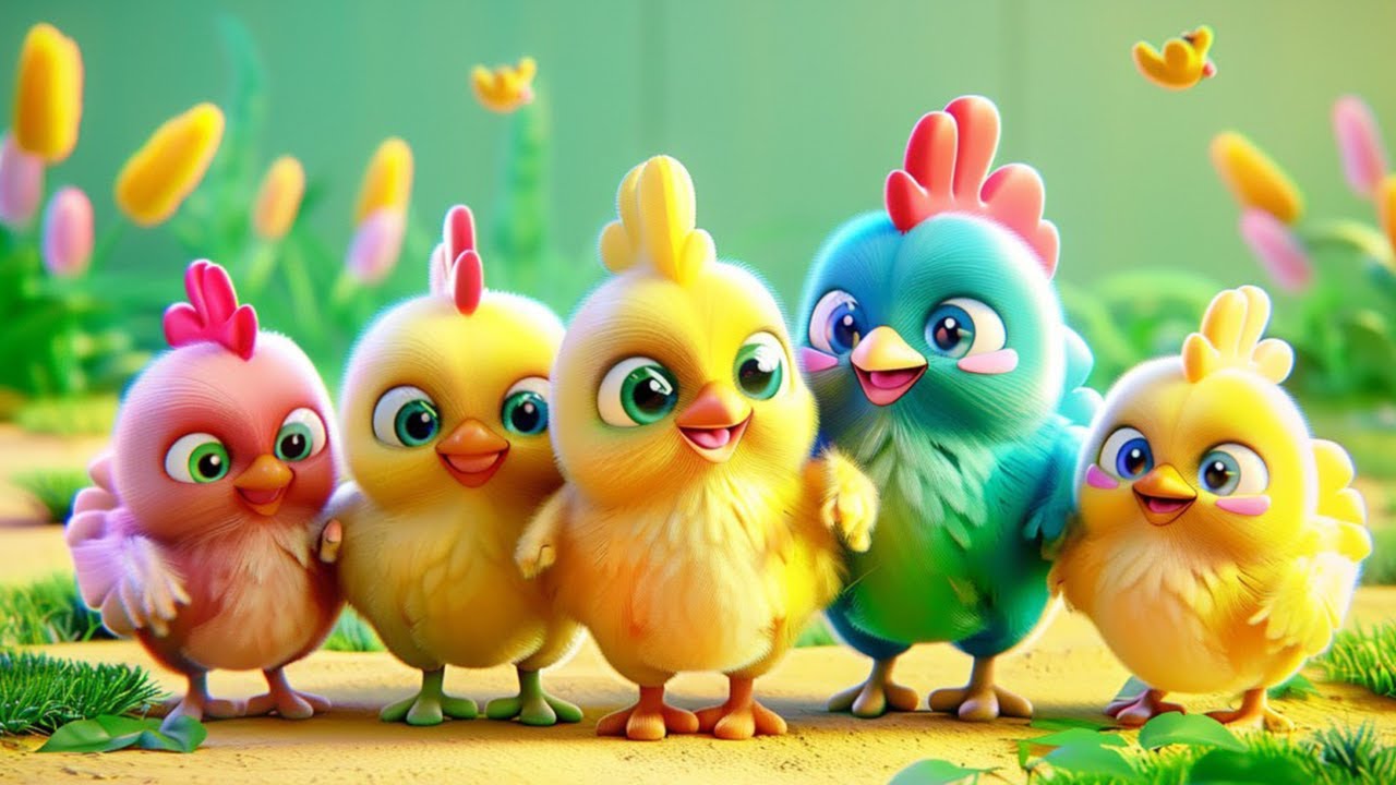 Đàn Gà Con Đổi Màu - Nhạc Thiếu Nhi 4K | Ca Nhạc Hoạt Hình Thiếu Nhi ...