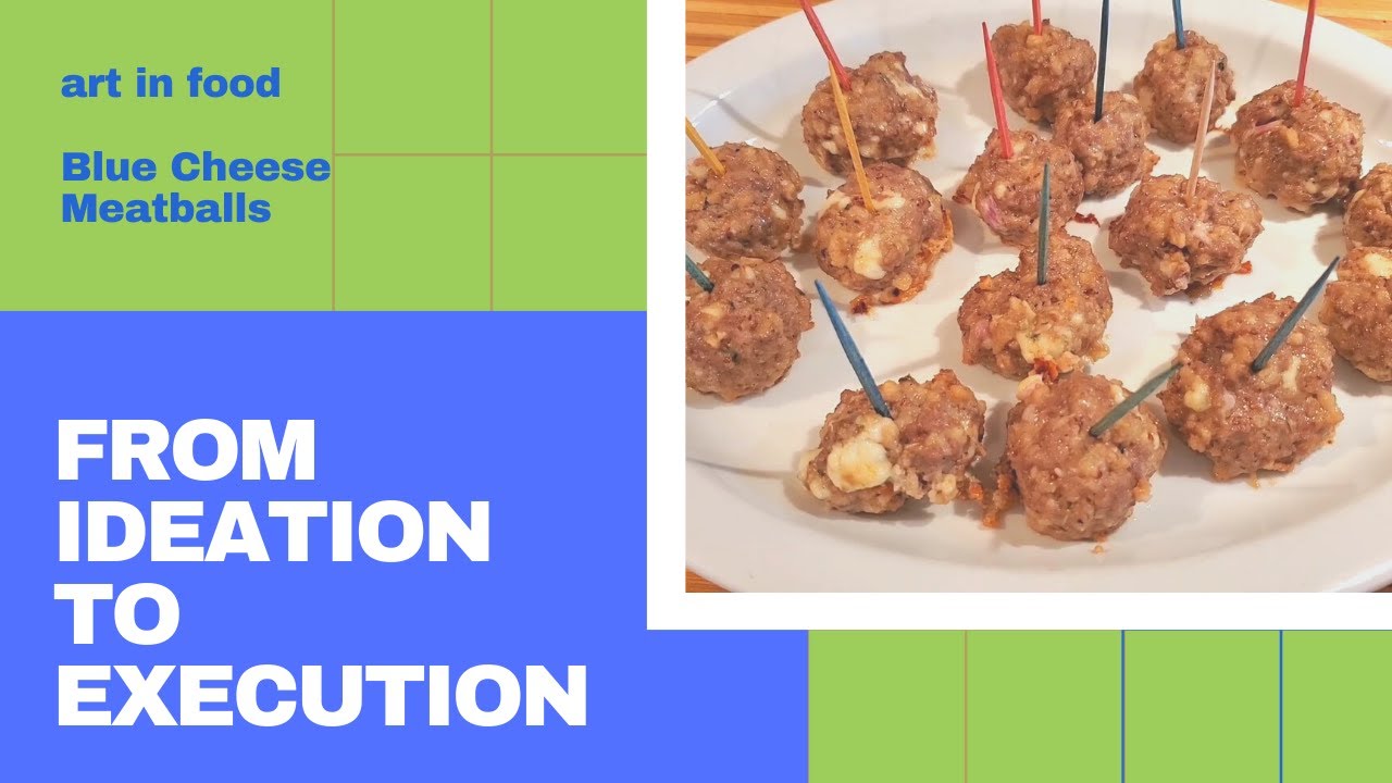HOW TO COOK MEATBALLS - Juicy Blue Cheese Meatballs - Meatballs Easy ...