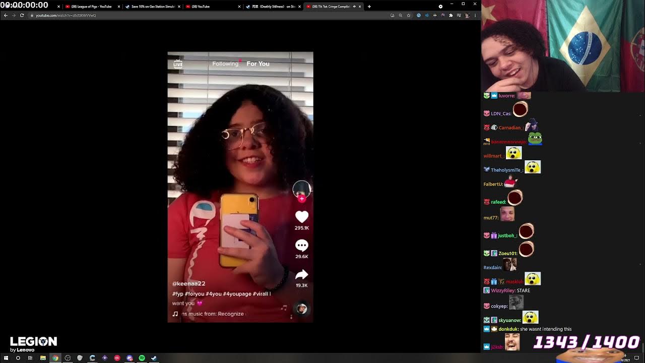 Zoil made it in a tiktok cringe compilation - (Zoil: Just chatting ...