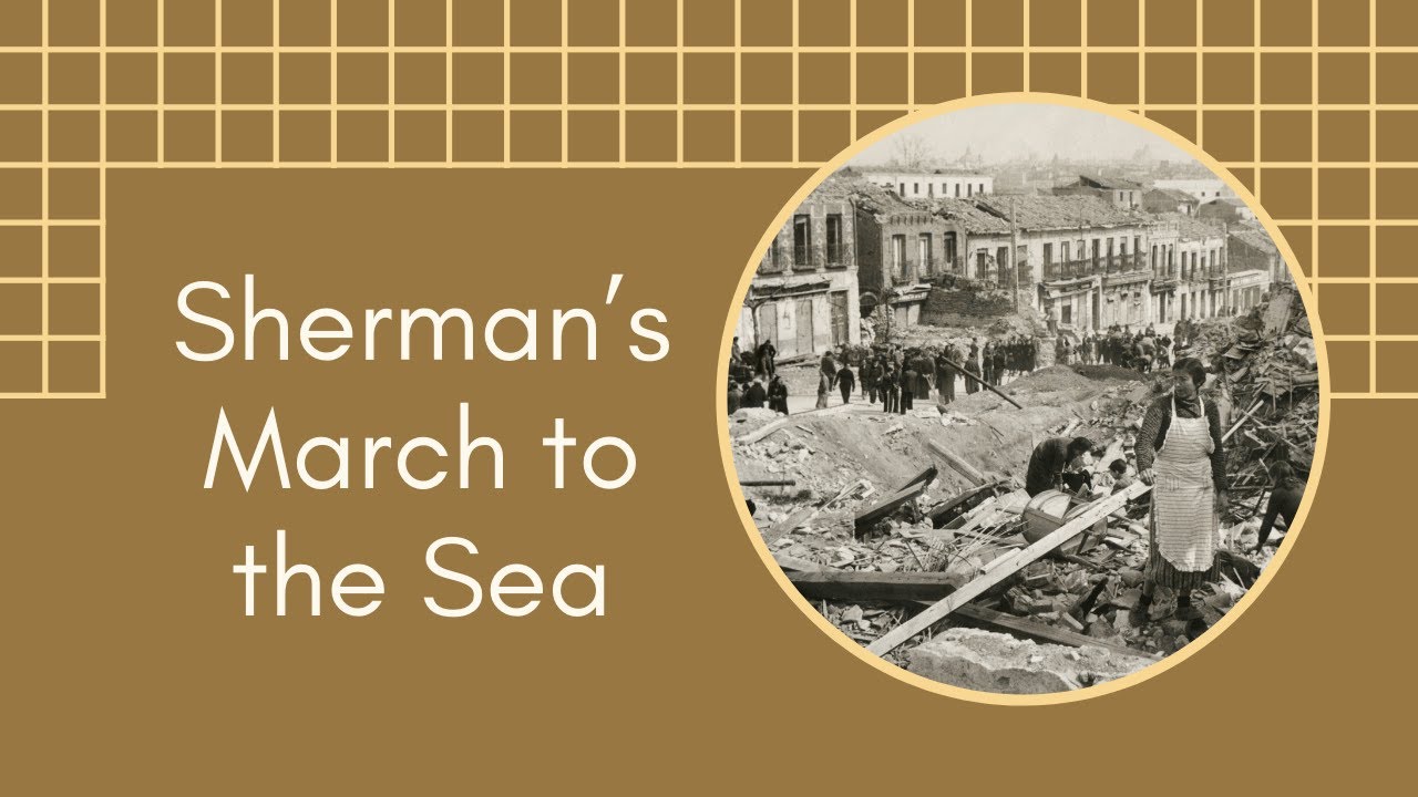 Sherman's March to the Sea: The Path of Destruction - YouTube