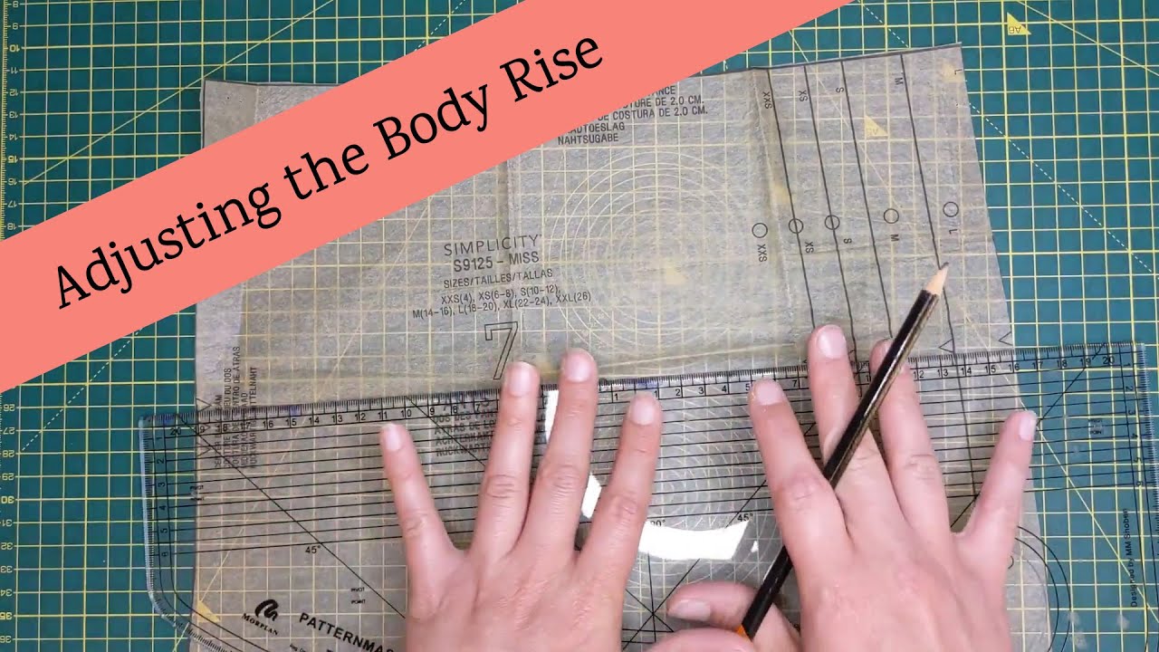 Make It Fit - Adjusting the Body Rise - YouTube