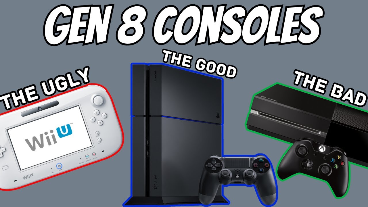 The Eighth Generation of Game Consoles - (PS4, Xbox One, Wii U) - YouTube