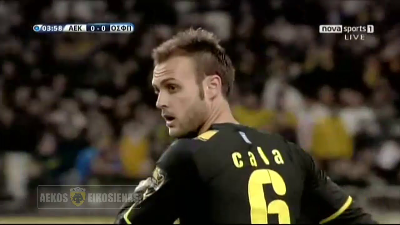 ΑΕΚ-Ολυμπιακός 1-1 FULL GAME 6η Άγ. 15-10-2011 - YouTube