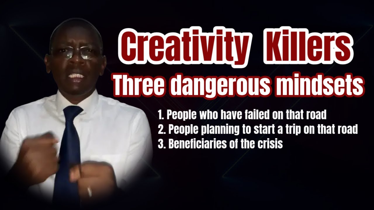 Creativity Killers - 3 Dangerous Mindsets - YouTube
