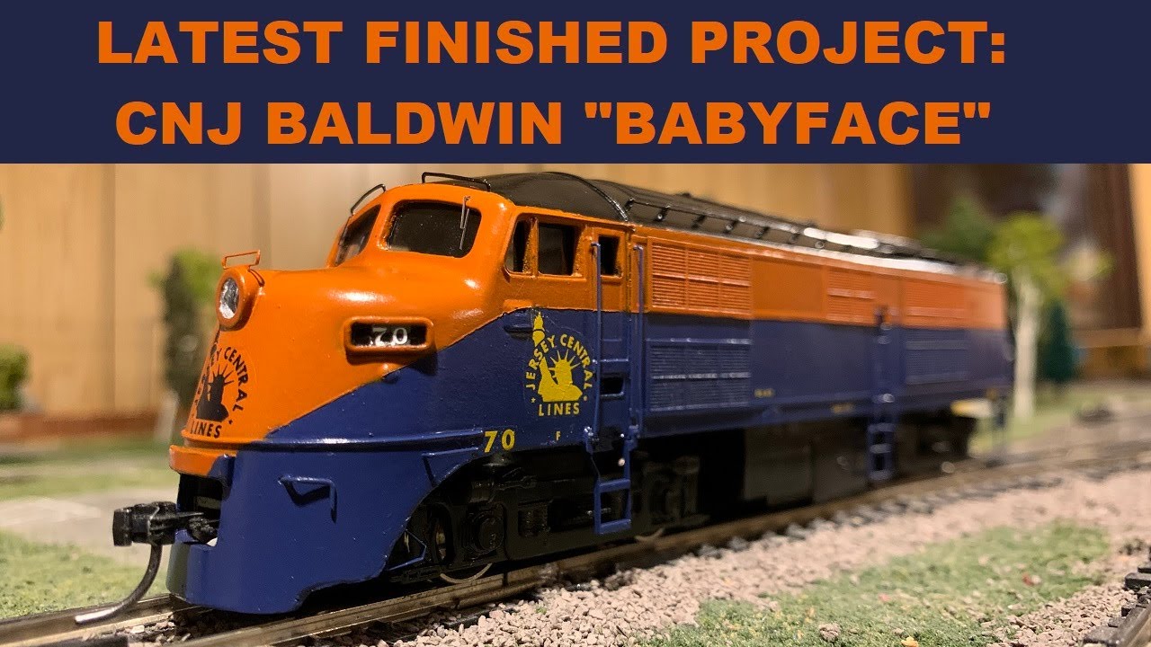 Another project finished - CNJ Baldwin DR-4-4-1500 "Babyface" - YouTube