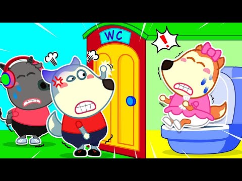 Hurry Up, Lucy! Yes Yes Go Potty - Learn Potty Training with Wolfoo | Wolfoo Channel Kids Cartoon