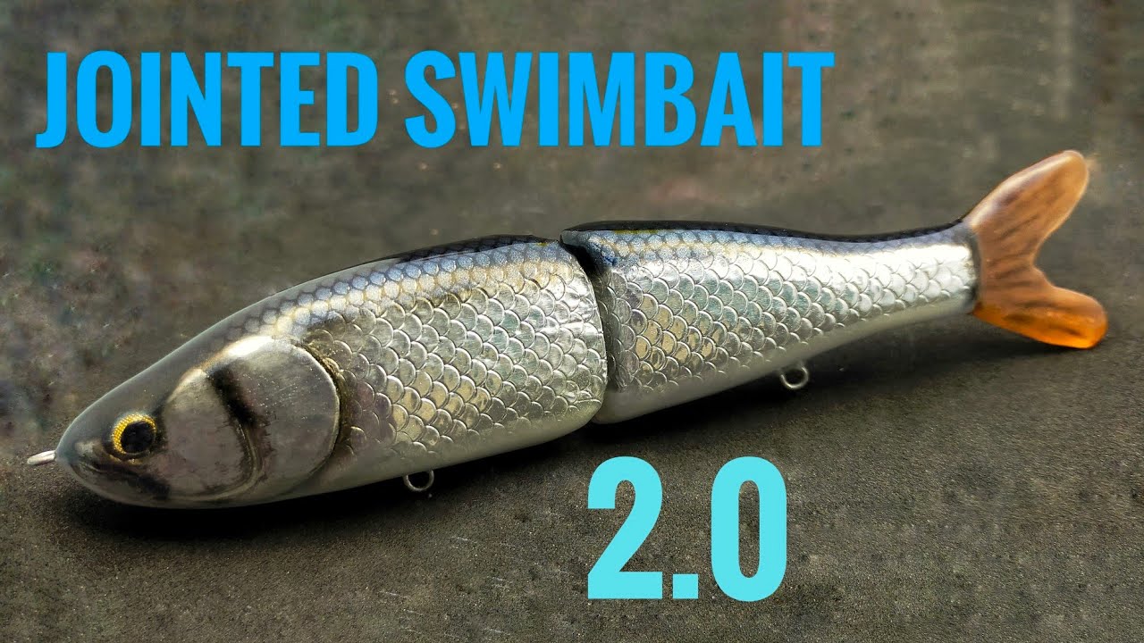 Lure Making Jointed Swimbait 2.0 - part 3 final - YouTube