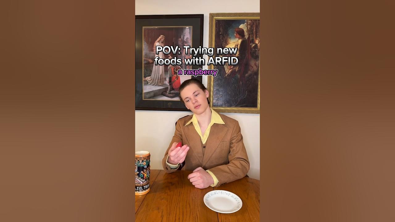 Trying new foods with ARFID (a raspberry) ️ - YouTube