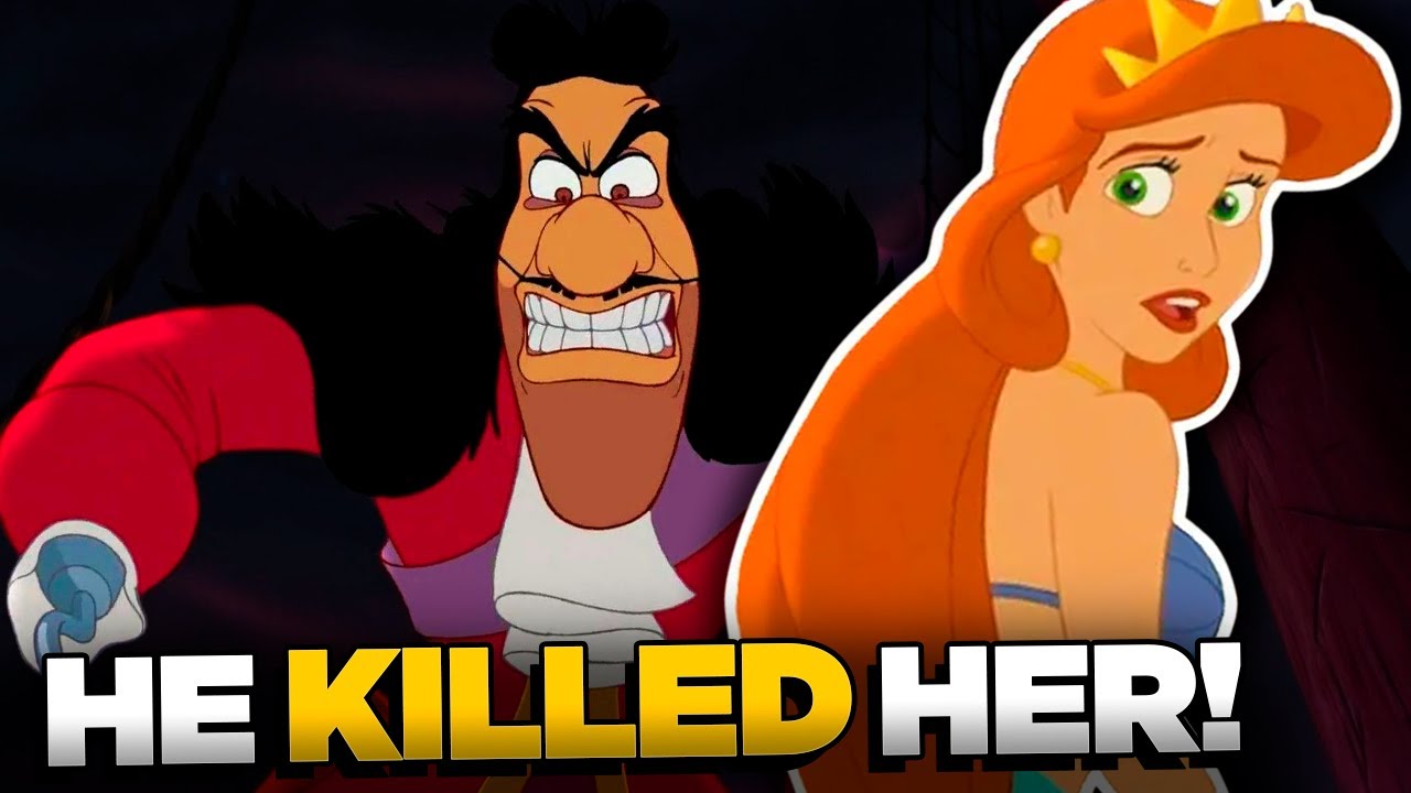 CAPTAIN HOOK KILLED ARIEL'S MOTHER | The Little Mermaid Theory - YouTube