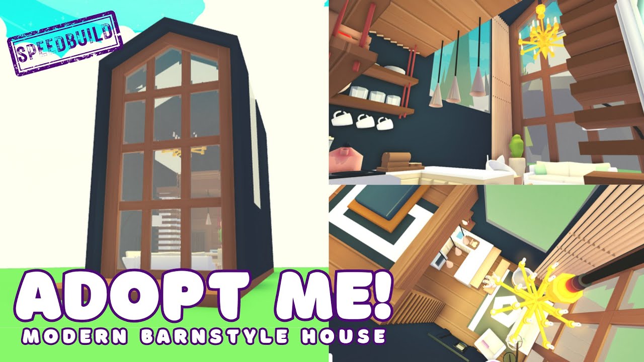 Mountain House - Modern Barnstyle House Speed Build + House Tour │Adopt ...