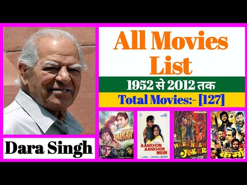 Dara Singh All Movies List - YouTube