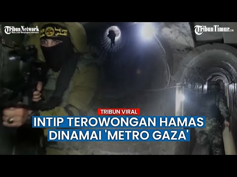 Intip Situasi 'Metro Gaza' Terowongan Rahasia Hamas di Bawah Jalur Gaza