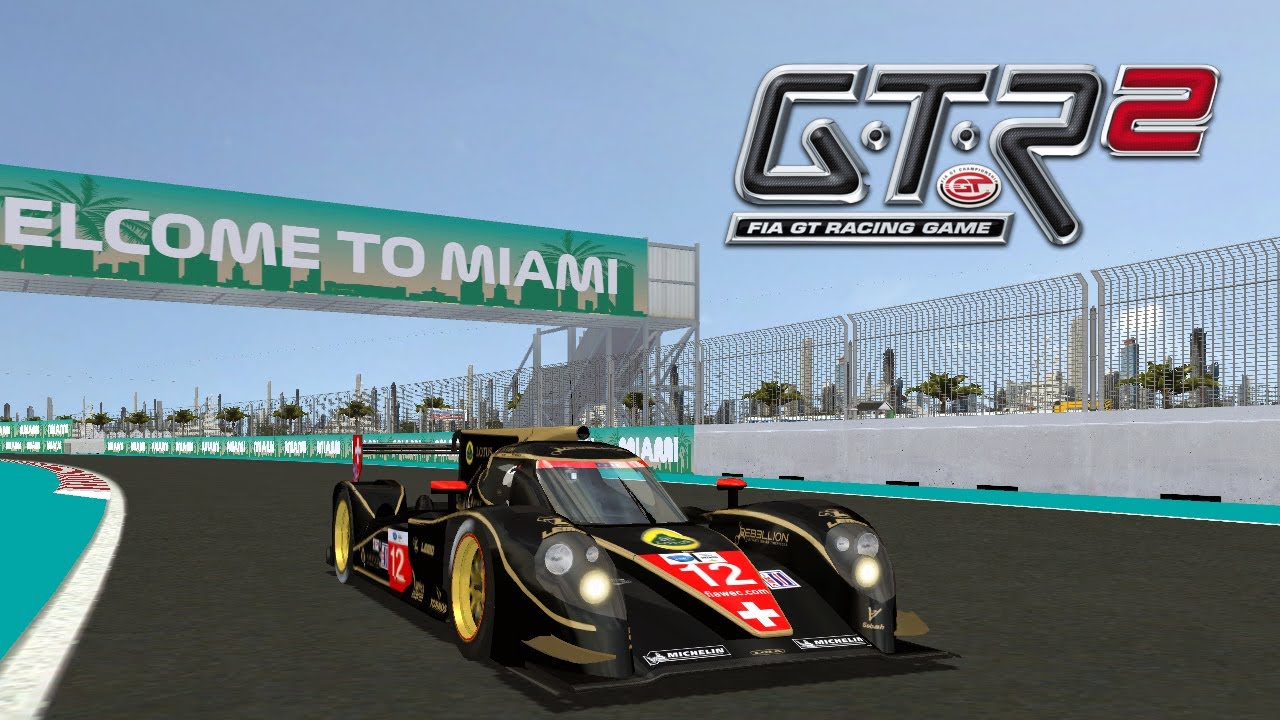 GRID Prototype and GT Mod in GTR2 | Miami Circuit with Xbox 360 ...