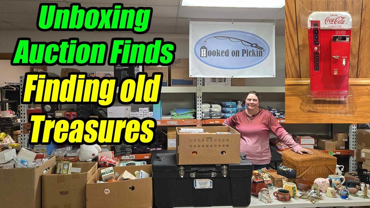 Unboxing Amazing Auction Finds - Even some Old New Stock - We found ...