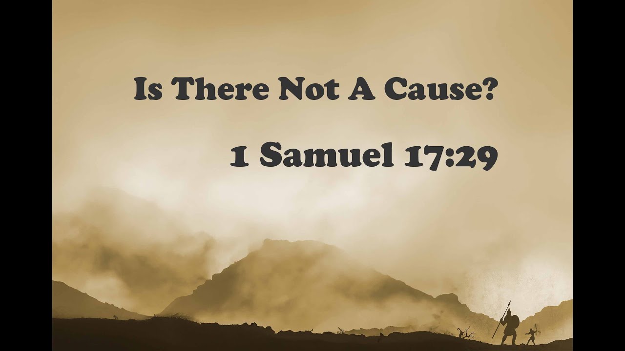 Is there not a cause? Pastor Kevin Schrum - YouTube