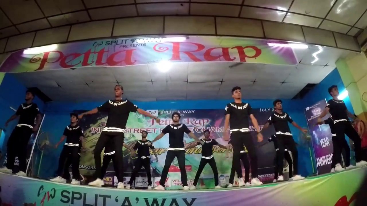 Runner up @ PETTA RAP | Indian Street Dance Championship'17 | High On ...