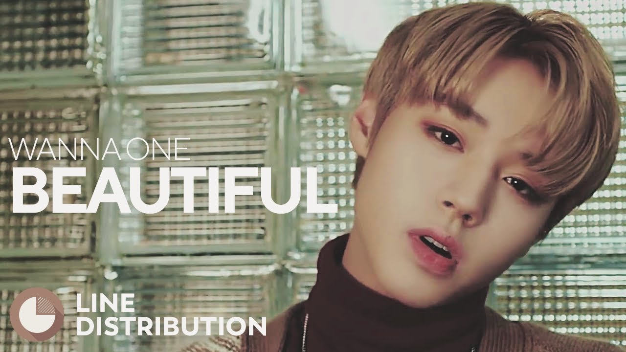 WANNA ONE - Beautiful (Line Distribution) - YouTube