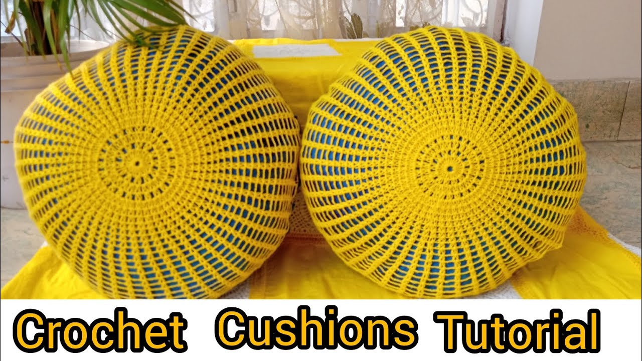 easy Crochet for beginners/How to make Crochet Cushion#Crochet pattern ...