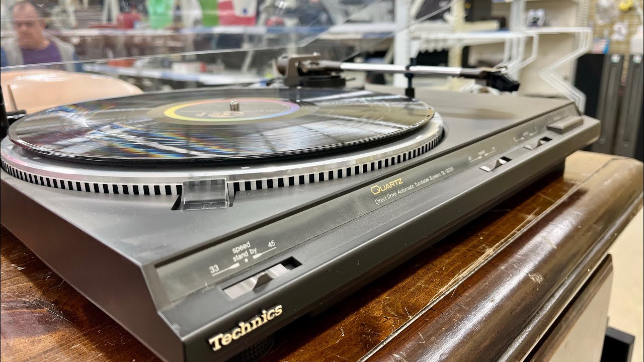1st Spin- $3 Technics SL-QD35 Direct Drive Turntable, Arthur Fiedler ...