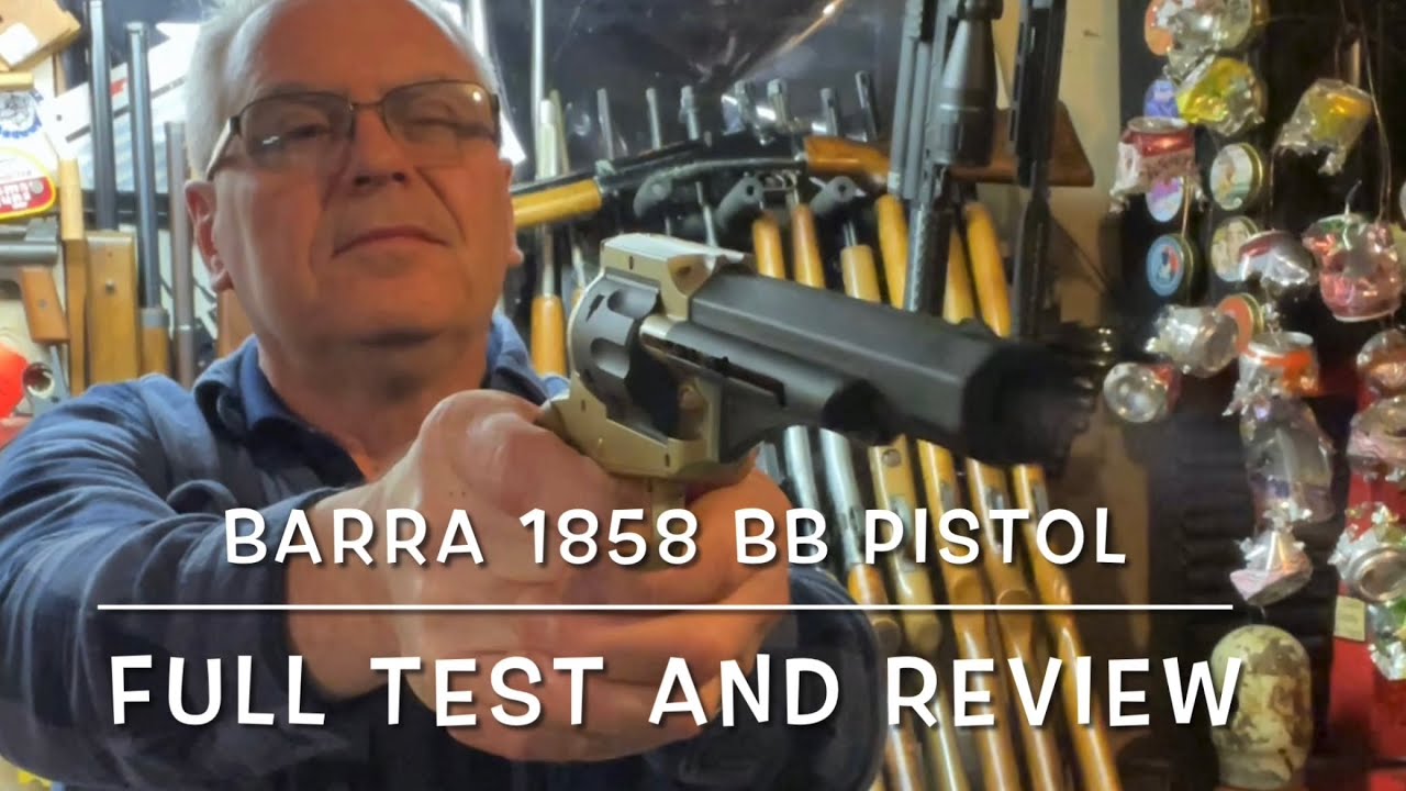 Barra 1858 co2 bb repeater. Testing and review - YouTube