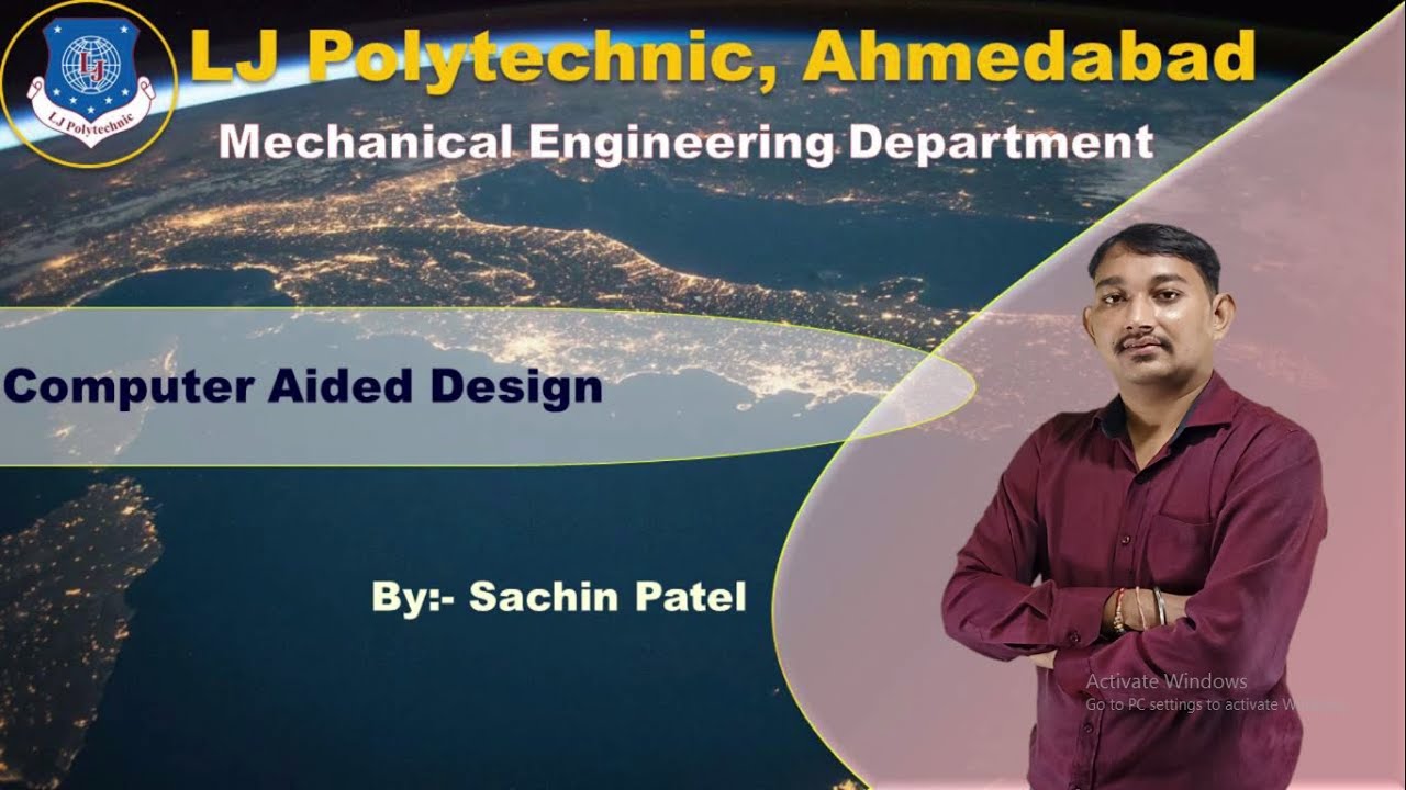Computer Aided Design - Introduction of Auto CAD - YouTube