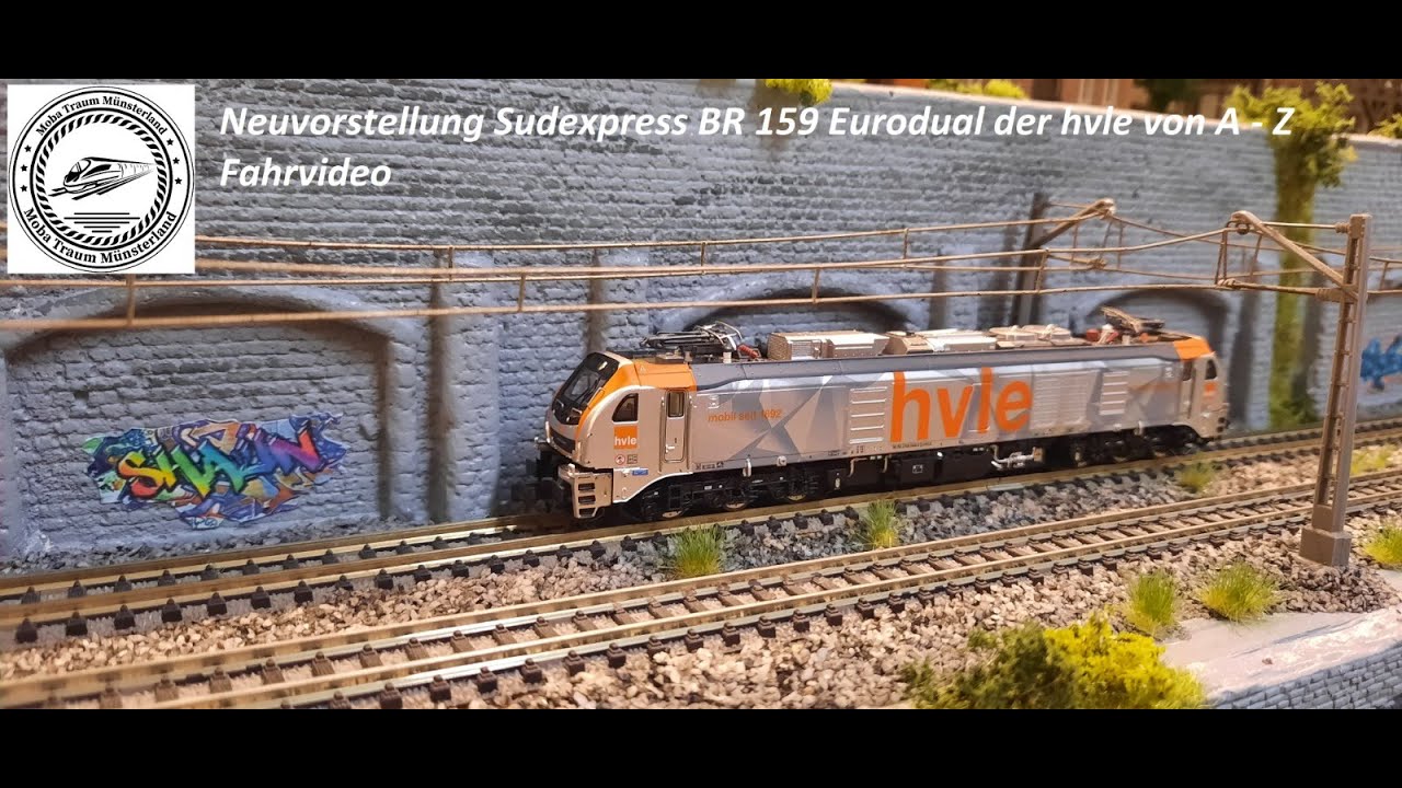 Modelleisenbahn Spur N Neuvorstellung Sudexpress BR 159 Eurodual, ist ...