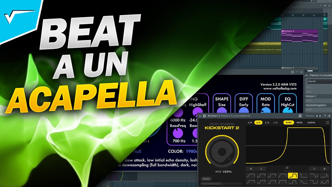 Como Hacerle BEAT a un ACAPELLA en FL Studio 20 - YouTube