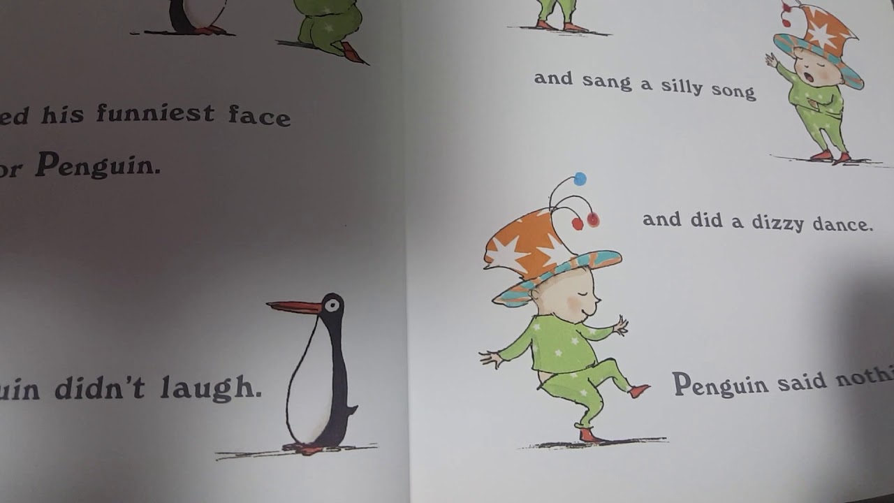 Penguin by polly dunbar - story time with gao - YouTube