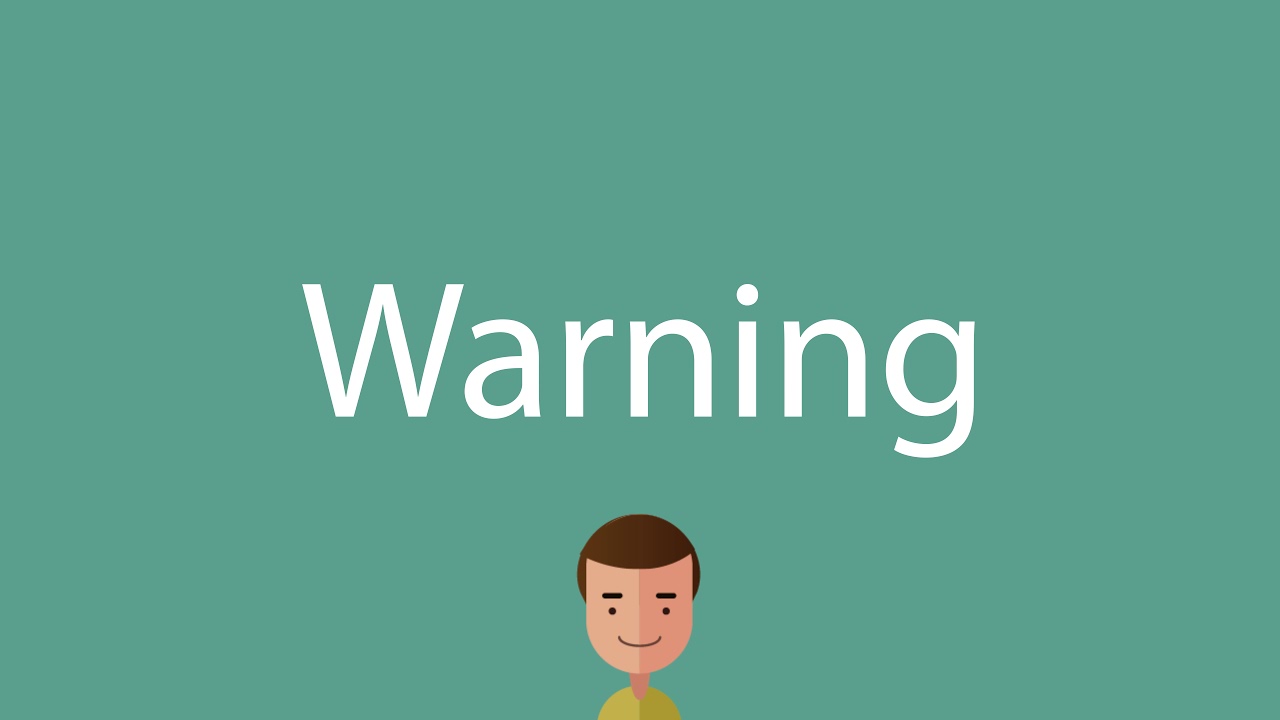 How to pronounce Warning - YouTube