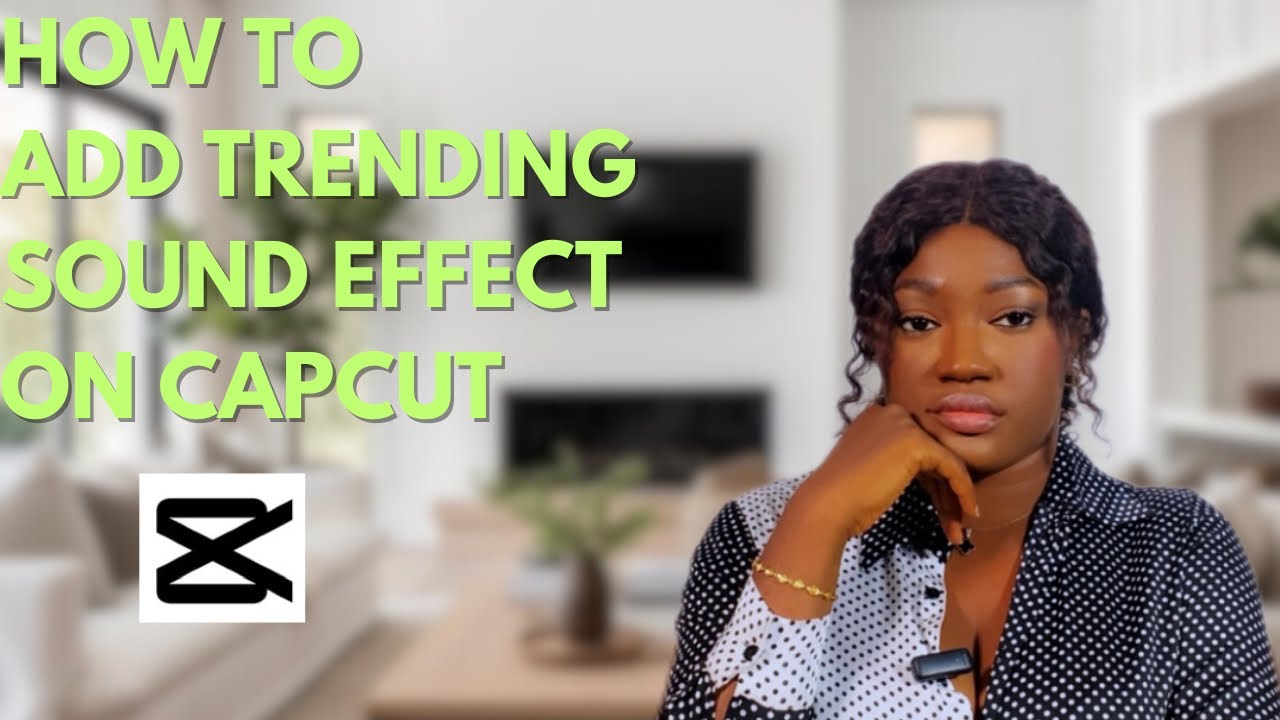 HOW TO ADD AUDIO & SOUND EFFECTS TO YOUR VIDEOS ( ON CAPCUT TUTORIAL) - YouTube