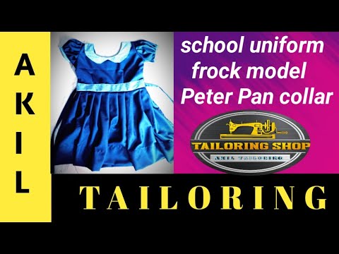School uniform and peter pan collar model frock😍😍😍 #trending #uniform # ...