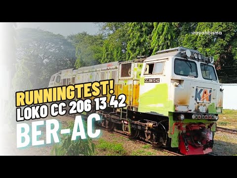 Running Test || CC 206 13 42 SDT || Upgrade AC Kabin - YouTube
