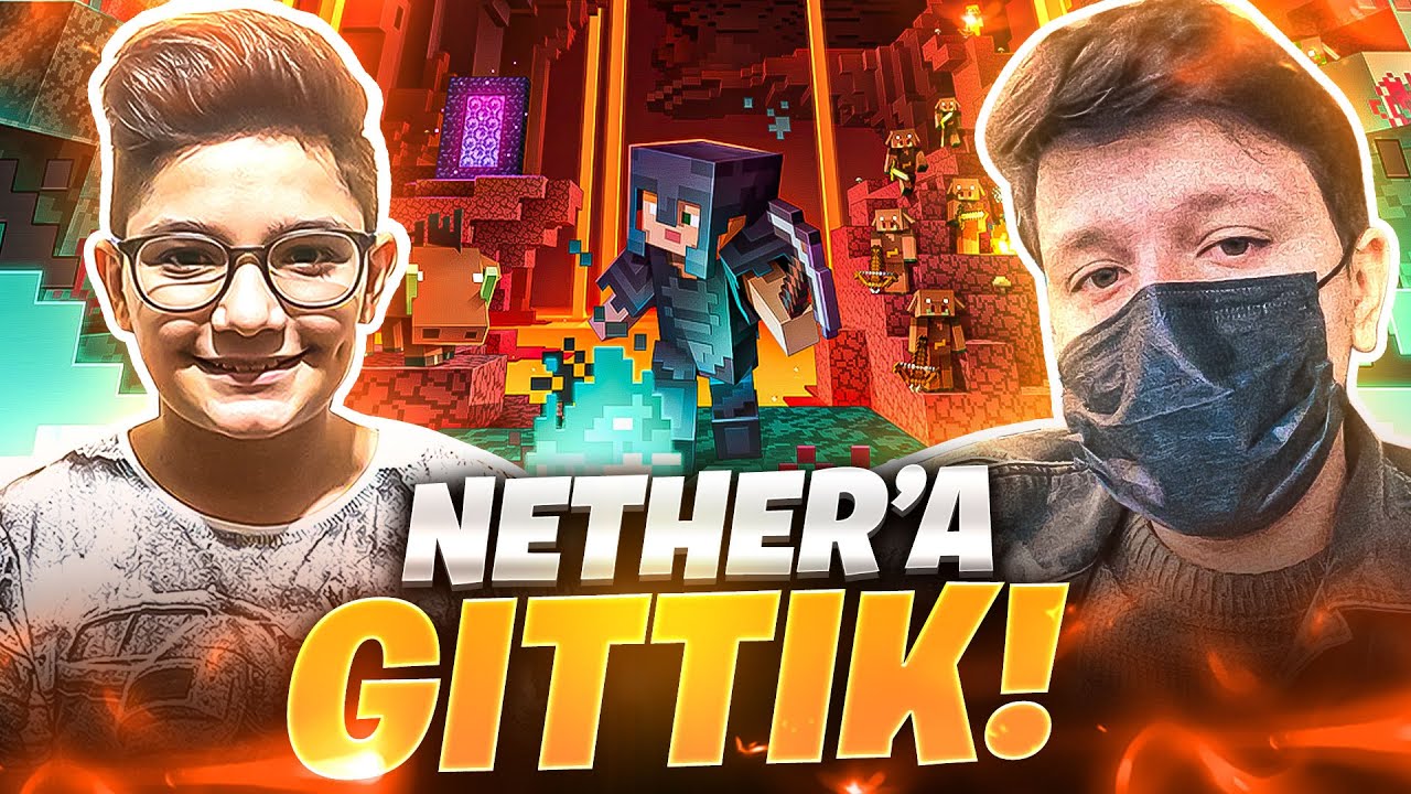 NETHERE GİTTİK 😨 | MİNECRAFT - YouTube