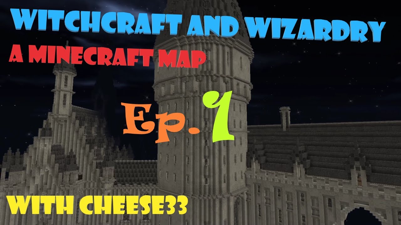 Exploring Diagon Alley! - Minecraft Witchcraft and Wizardry Ep.1 - YouTube