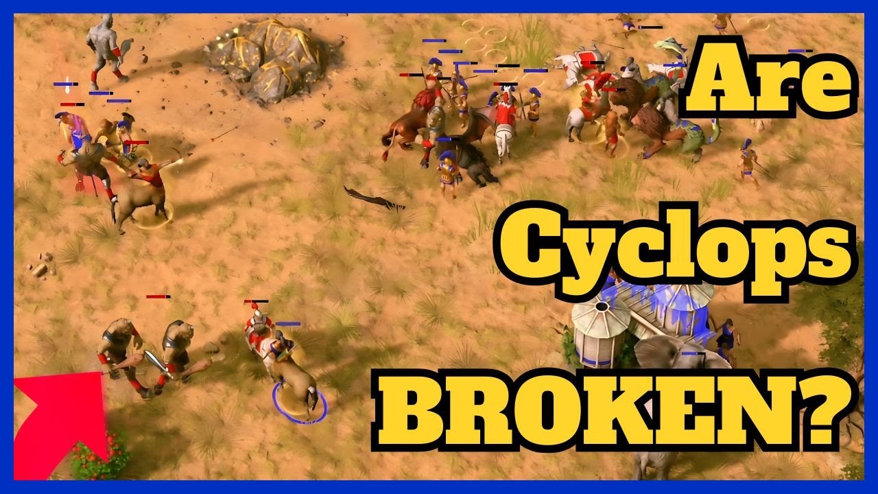 Everyone Keeps Telling Me Cyclops Are Busted! | AoM Retold Ranked 1v1 ...