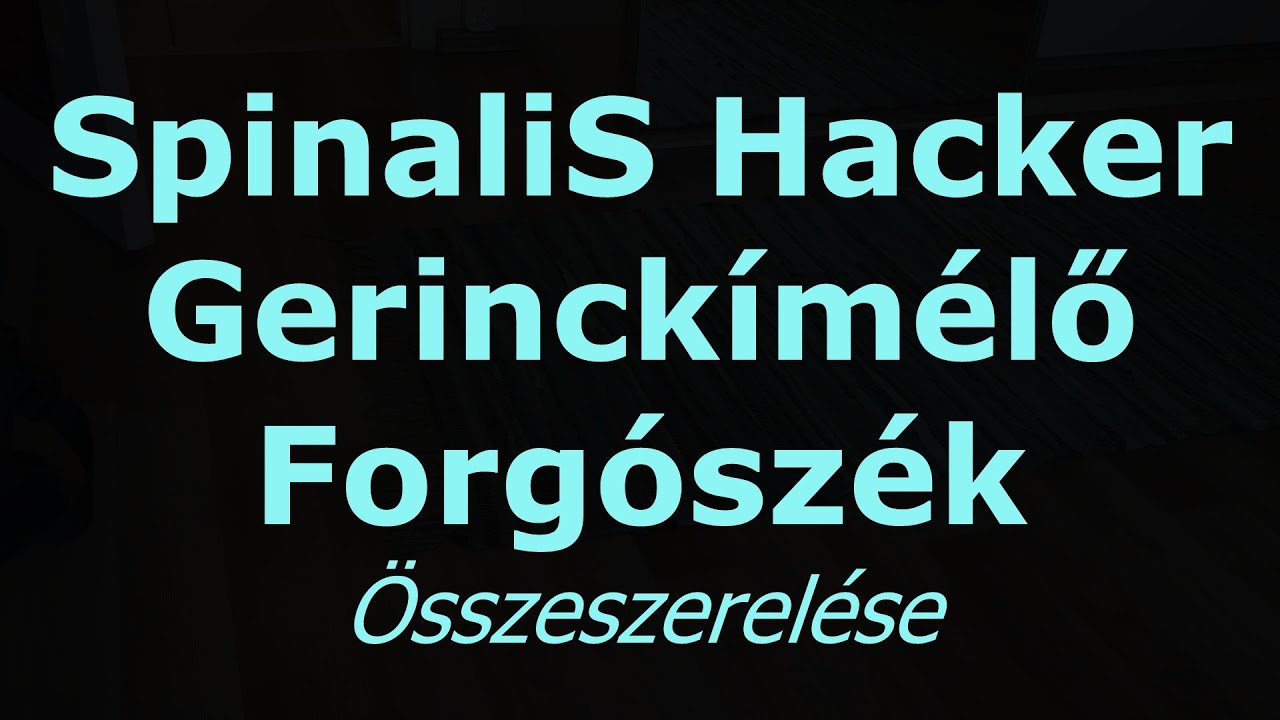 SpinaliS Hacker összeszerelés - unboxing - YouTube