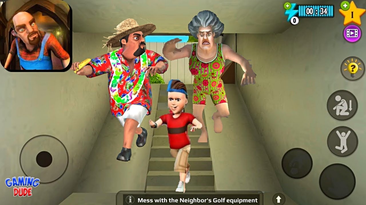 Scary Stranger 3D - New Update Francis Basement New Special Levels ...