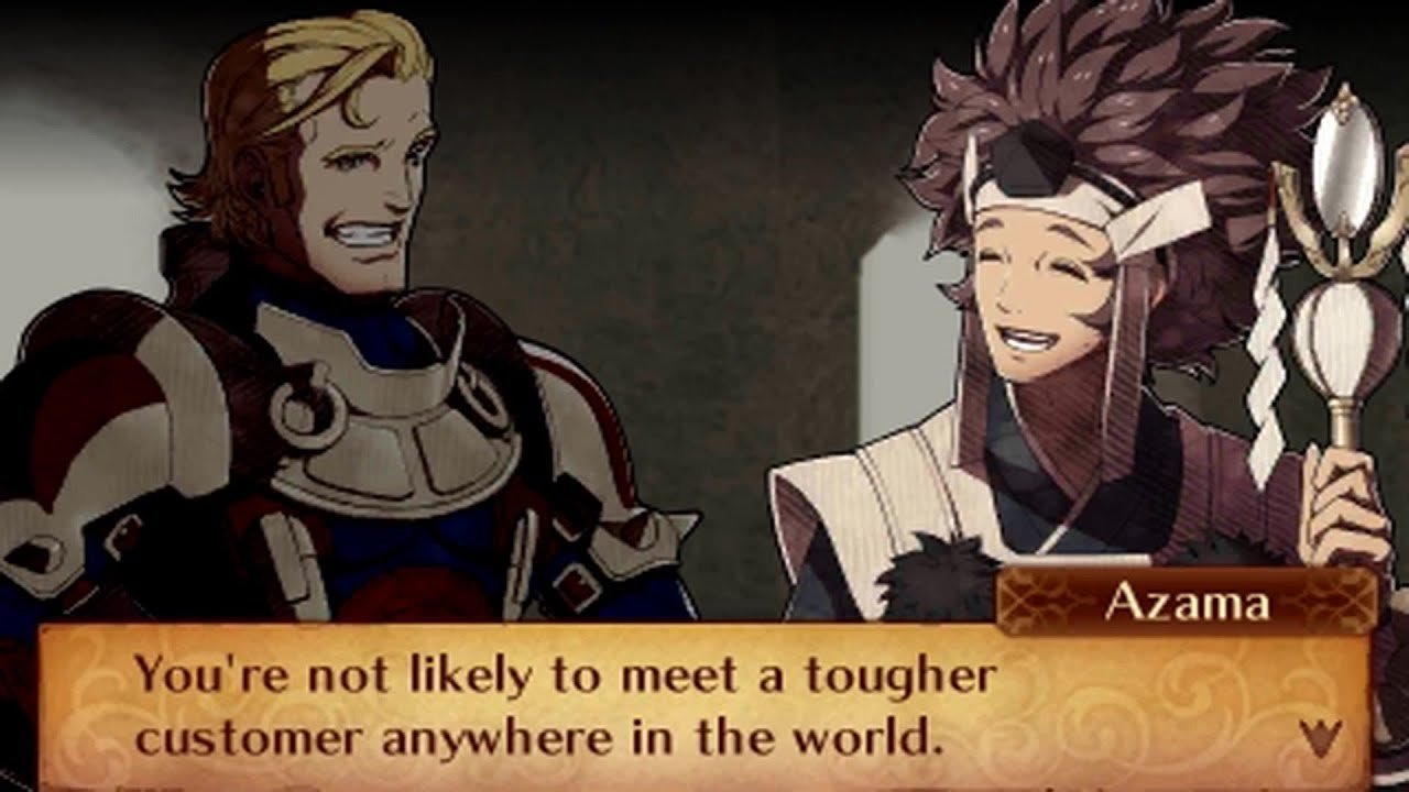 Fire Emblem Fates: Revelation - Arthur & Azama Support Conversations ...