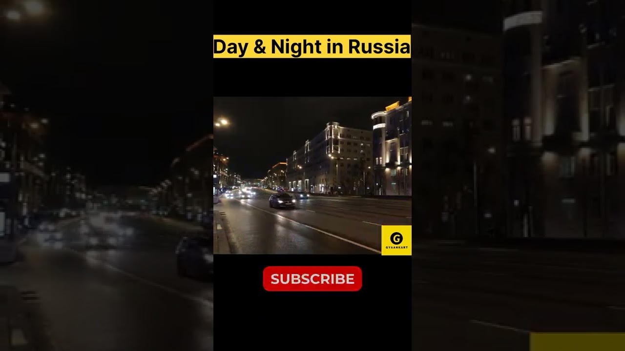 Russia day and night time | Day and night in russia #russia - YouTube