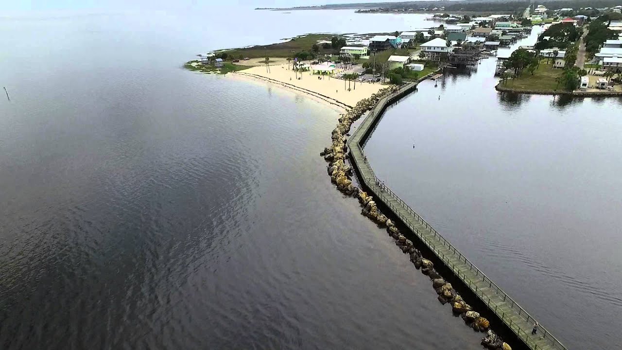 Keaton Beach, Taylor County FL, (DJI Phantom 3) - YouTube