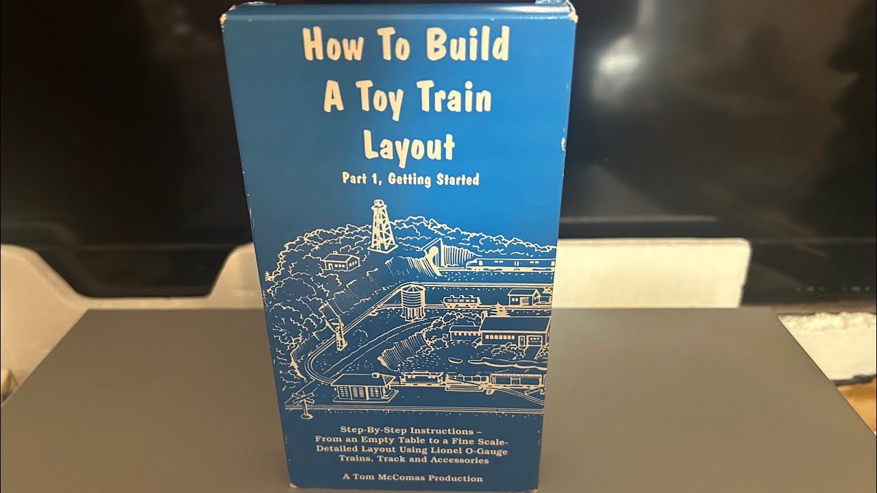 Opening/Closing to How To Build A Toy Train Layout - YouTube