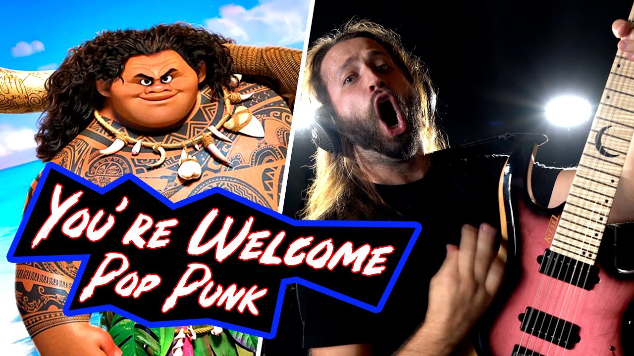 You're Welcome - Moana (Rock Disney cover by @jonathanymusic ...