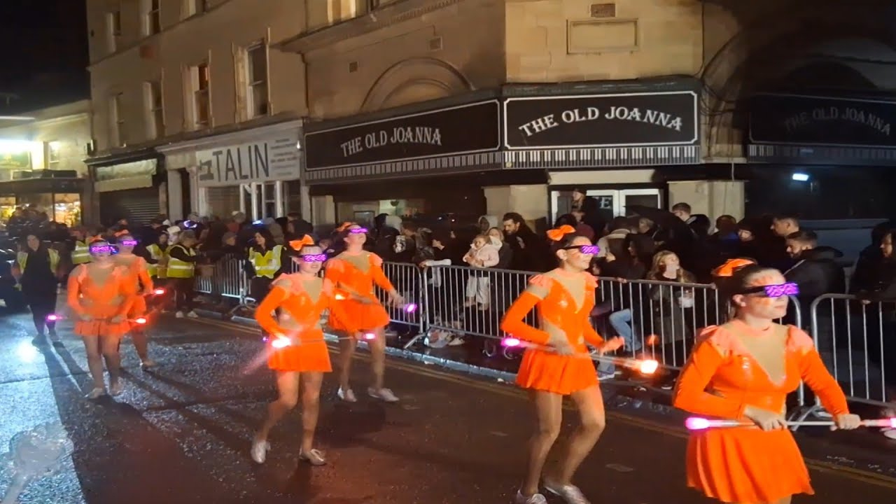 Trowbridge Carnival 2025 Euphoria Majorettes, Man Down And Bagpipes ...