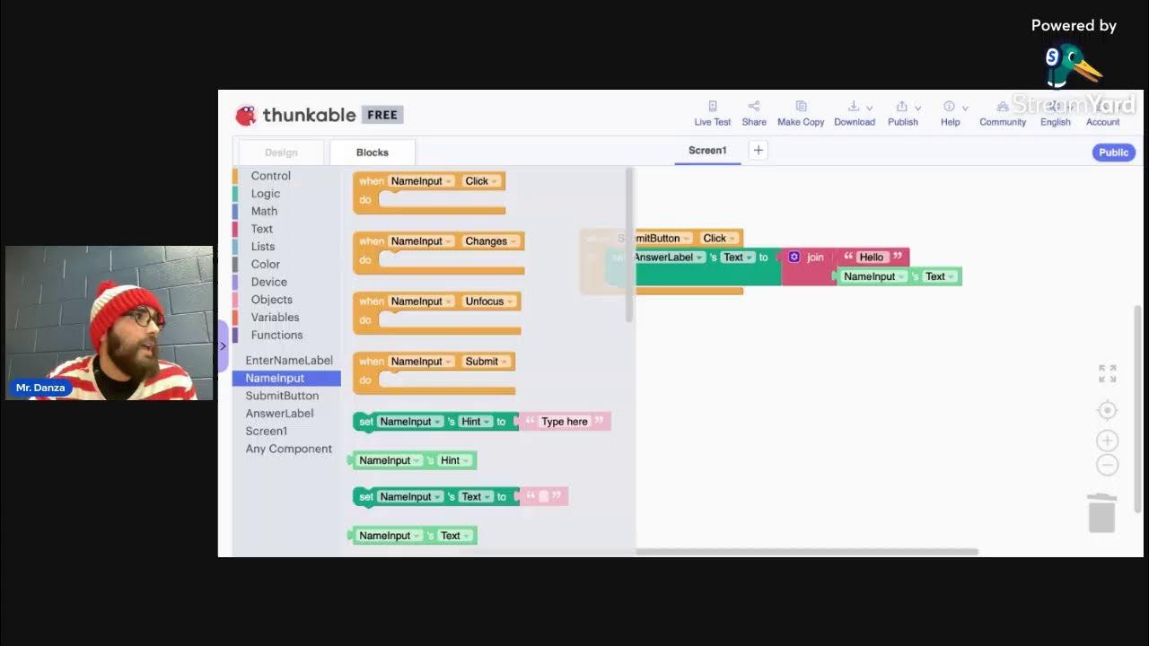 2024 UPDATE: A Quick Intro To Thunkable For Beginners | iOS & Android Apps With Thunkable - YouTube