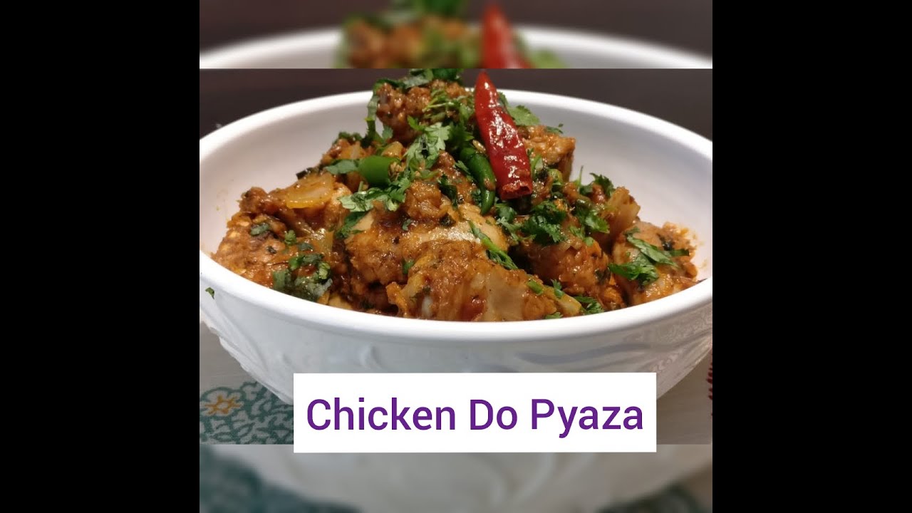 Chicken Do Pyaza restaurant style by Khan's Recipe | Murgh Do Pyaza ...