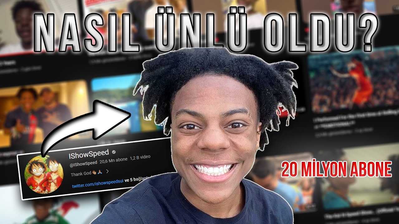 YouTube'un En BÜYÜK YAYINCISI SPEED! - iShowSpeed Kimdir? - YouTube