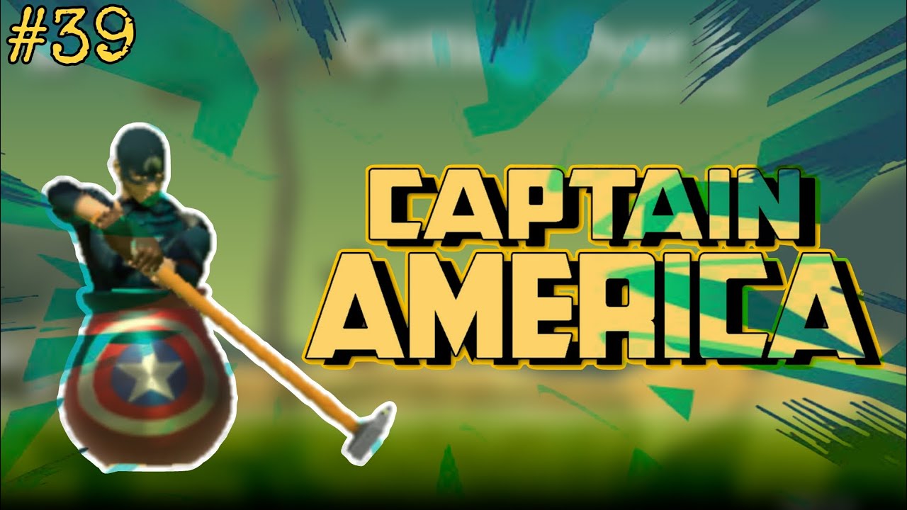 Captain America shenanigans in Getting Over It - YouTube