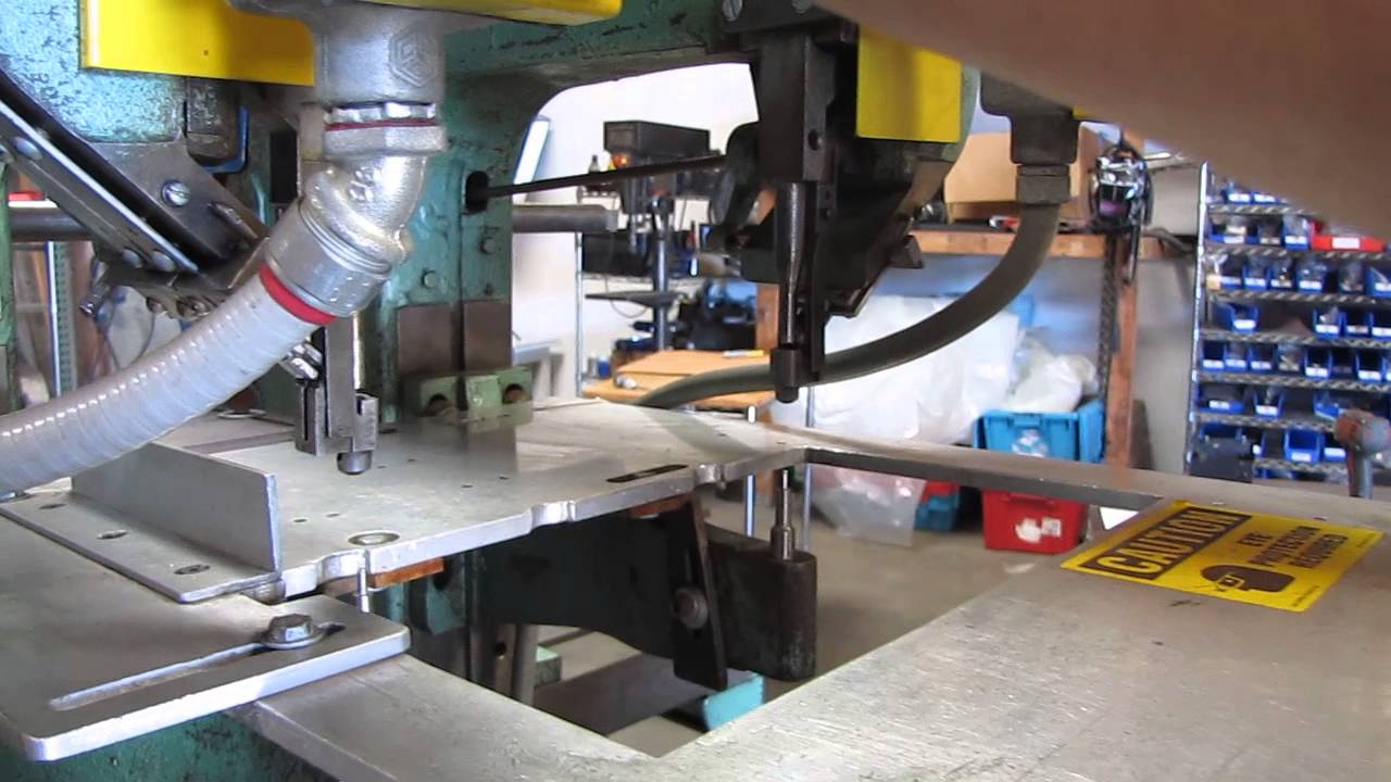Chicago Rivet 214-1772 Dual Rivet Rivetor Riveting Machine ND-801 - YouTube